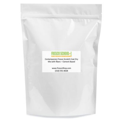 Fresco Scratch Coat mix with fibers – cement based – 5 kg | FrescoShop.com